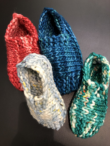 Ravelry: Cloud Slippers pattern by Adrienne Sullivan