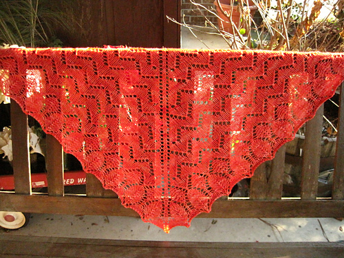 Ravelry: Wings in Flight shawl pattern by Heather Alwood