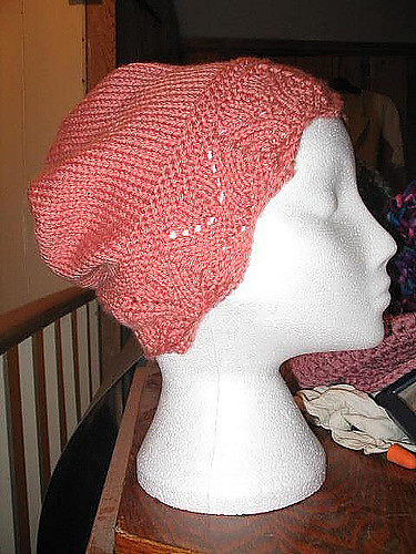 Ravelry: The Edge-of-Lace Hat pattern by Cheryl Oberle