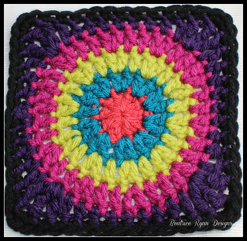Ravelry: Granny's Circle in Square pattern by Elena Hunt