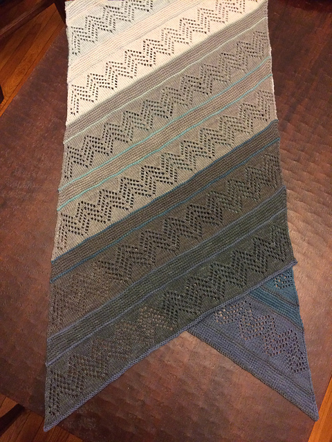 Ravelry: beccab888's Inara Wrap in Plucky