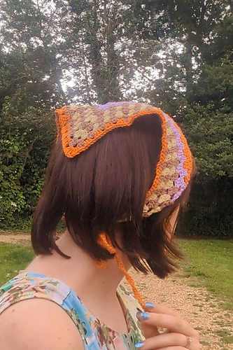 Ravelry: Cruel Summer Bandana pattern by Becca Parker