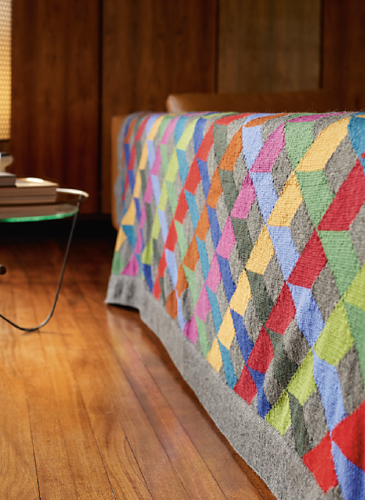 Ravelry: Shadow Blocks Throw pattern by Kaffe Fassett