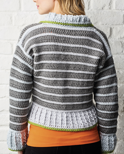 Ravelry: Mock cable sweater pattern by Amanda Crawford