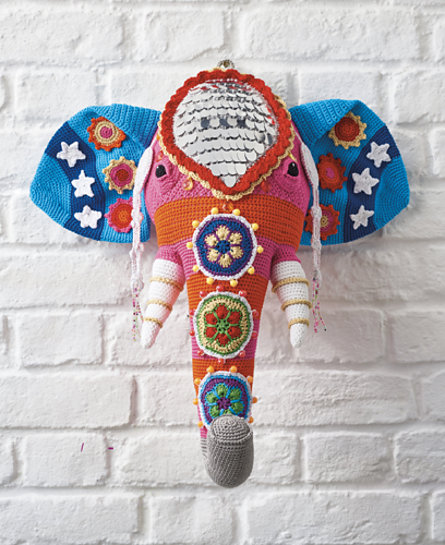 Ravelry: Beaded Elephant Head pattern by Vanessa Mooncie