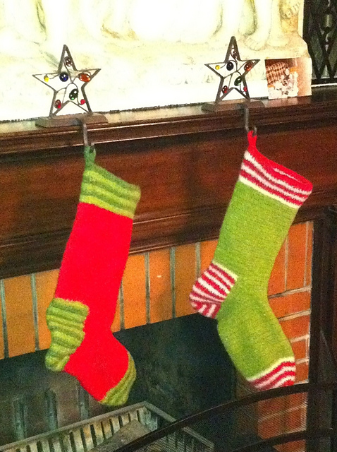 Ravelry: Large Felted Christmas Stocking pattern by Nancy Queen and ...