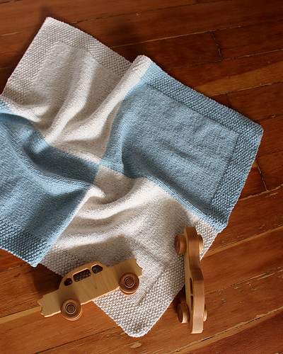 Ravelry: Checkerboard Baby Blanket pattern by Susan Baldock