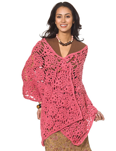 Ravelry: Fancy Shells Wrap pattern by Shannon Mullett-Bowlsby