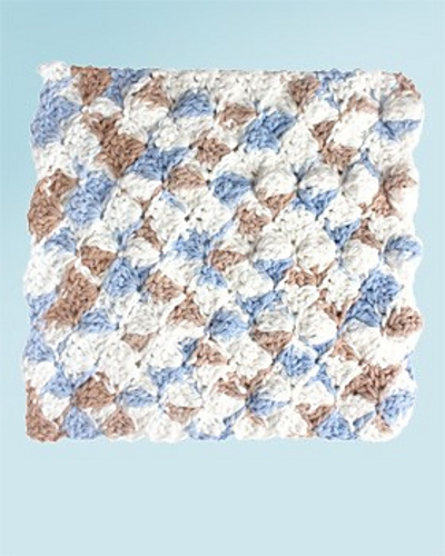 Ravelry: Shell Stitch Dishcloth: Crochet pattern by Lily / Sugar'n Cream