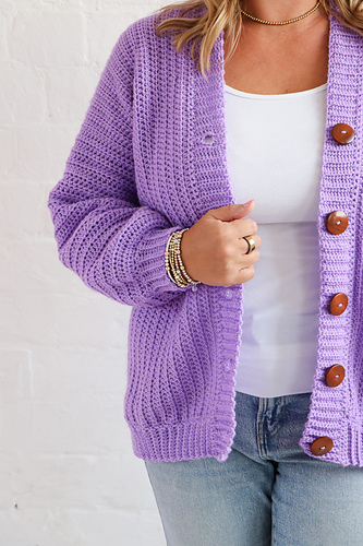 Ravelry: The Luna Cardigan pattern by Bella Coco Crochet