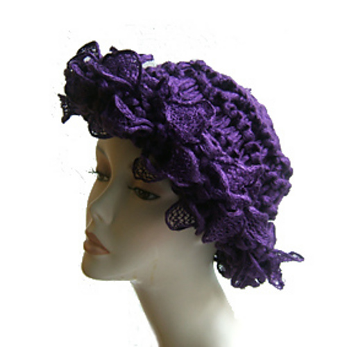 Ravelry: Gothic Effect Brimmed Hat pattern by Lorraine Hearn