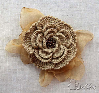 Ravelry: belochka's Flower necklace