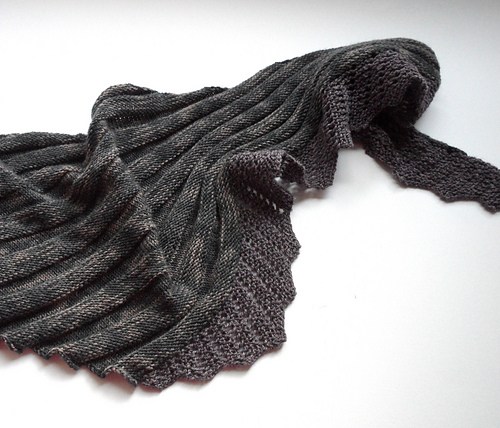 Ravelry: Pleated Shawl pattern by Engineered Knits