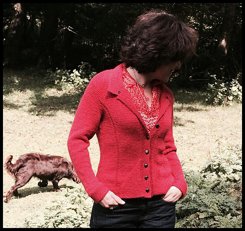 Ravelry: Triangle Jacket pattern by Hinterm Stein