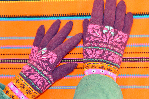 Ravelry: betaema's Authentic gloves from the island of Muhu