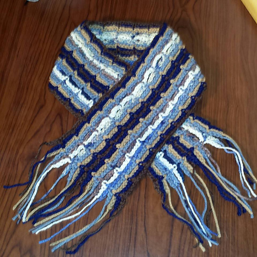 Ravelry: Josephs Coat Scarf pattern by Elizabeth Ham