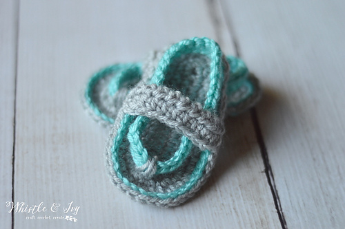 Ravelry: Baby Strap Flip-Flops pattern by Bethany Dearden