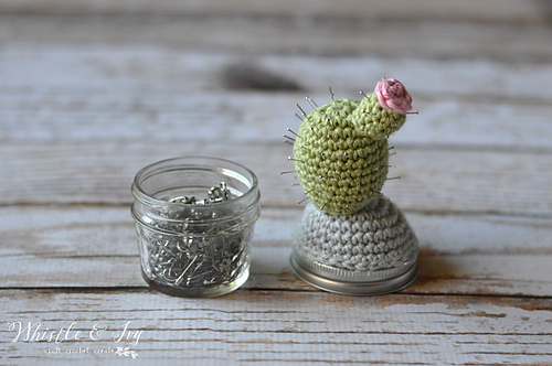 Ravelry: Cactus Pincushion pattern by Bethany Dearden