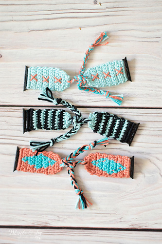 Ravelry: Boho Apple Watch Band pattern by Bethany Dearden
