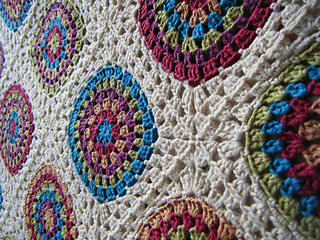 Ravelry: betsymakes' Big Circles Throw