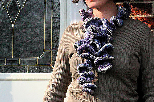 Ravelry: Ribbon Scarf pattern by Jillian Moreno