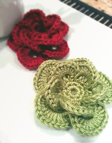 Ravelry: Wagon Wheel Stitch Flower pattern by B.Hooked Crochet & Knitting