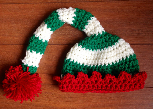 Ravelry: Preemie/Newborn Elf Hat pattern by The Dainty Daisy