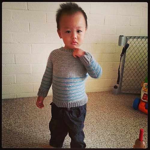 Ravelry: Classic Boys Striped Pullover Crochet Pattern pattern by Sarah ...