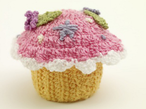 Ravelry: Think Pink Cupcake pattern by Lion Brand Yarn