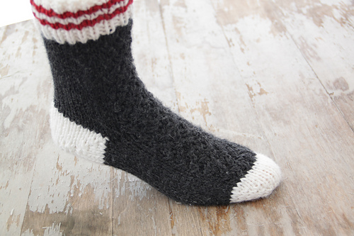 Ravelry: Work sock revisited pattern by Stephanie Voyer