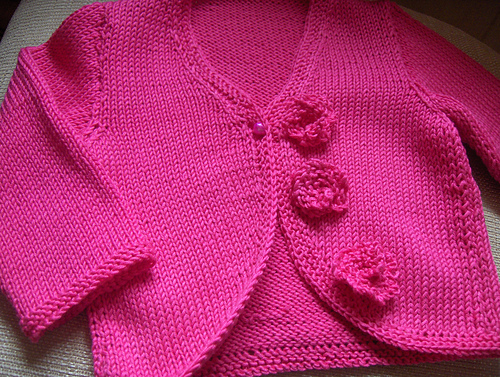 Ravelry: Little Rose Cardigan pattern by Sublime Yarns