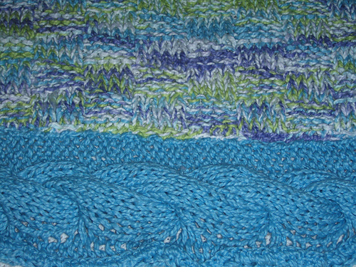 Ravelry: Cable Border Blanket pattern by Michele Wilcox