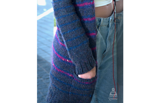 Ravelry: Slouchy Striped Cardigan pattern by Bored Knitless!