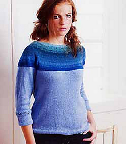 Ravelry: Bohus Inspired Yoke Sweater pattern by Carol J. Sulcoski