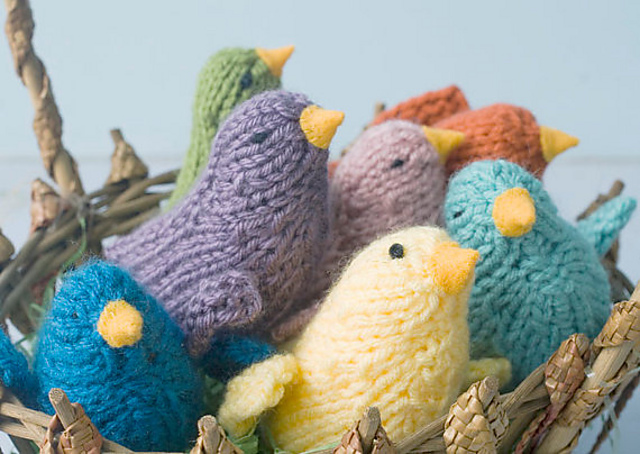 Ravelry: Little Knit Birds pattern by Judy Stalus