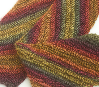 Ravelry: Diagonal Rib Scarf pattern by Judy Stalus