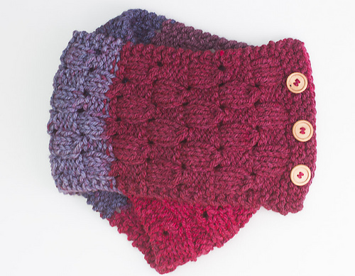 Ravelry: Caron Tea Cakes Scarf pattern by Judy Stalus