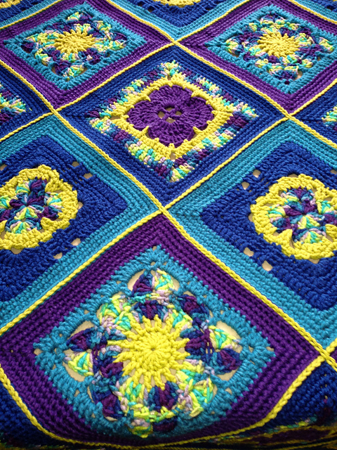 Ravelry: blackplanet's Bright Blanket