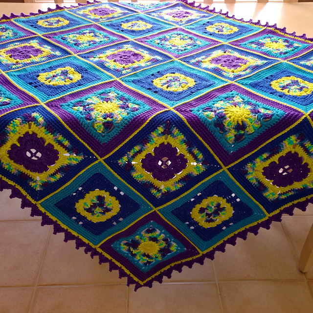 Ravelry: blackplanet's Bright Blanket