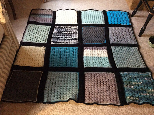 Ravelry: Aran Sampler Mystery Throw pattern by Bonnie Barker