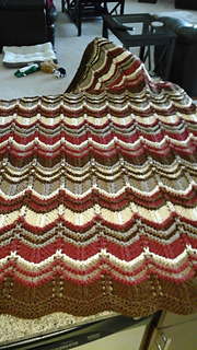 Ravelry: Ripple Blanket pattern by Loops & Threads™ Design Team