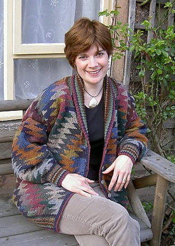 Ravelry: #4 Baclava jacket pattern by Kaffe Fassett