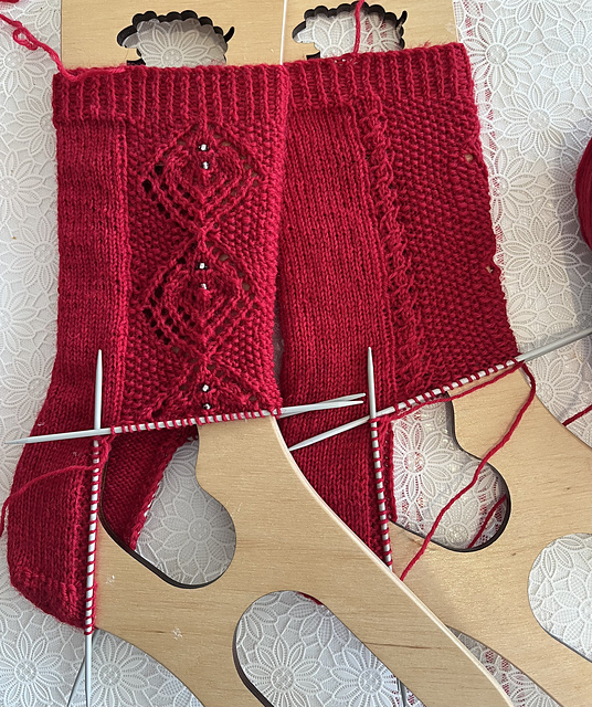 Ravelry: Bee Blossom Braid Socks pattern by ND Wolfhammer