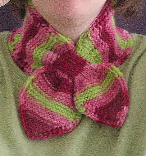 Ravelry: Garter Stitch Loop-Through Scarf pattern by Marci Richardson