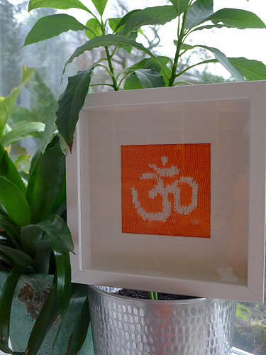 Ravelry: AUM OM Symbol Chart Graph pattern by Maria Merlino