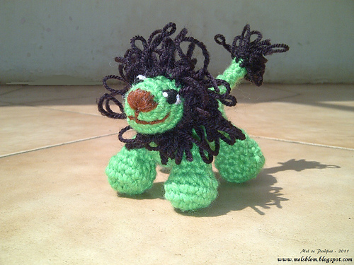 Ravelry: Lime Lion Amigurumi pattern by Mel Blom