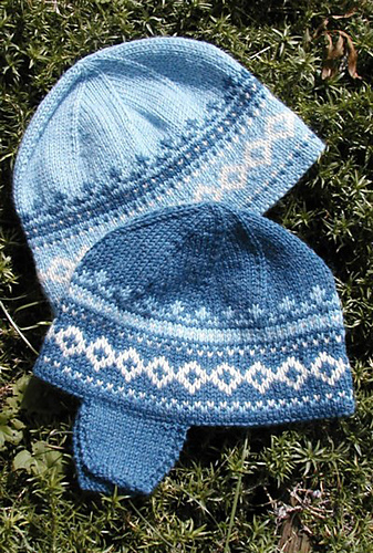 Ravelry: Nordic Diamond Ski Cap pattern by Megan Lacey