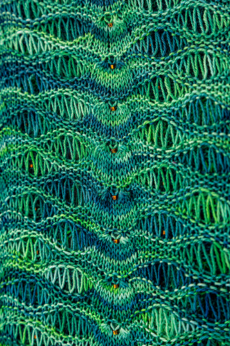 Ravelry: Blanco River Poncho Shawl pattern by Bethany Tiner