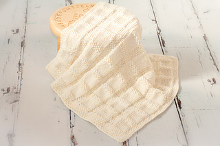 Ravelry: Gingham Check Baby Blanket pattern by Blueberry Barn