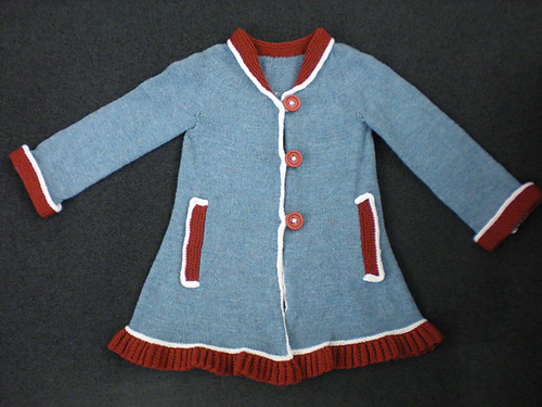 Ravelry: Skating Coat pattern by Jennifer Small